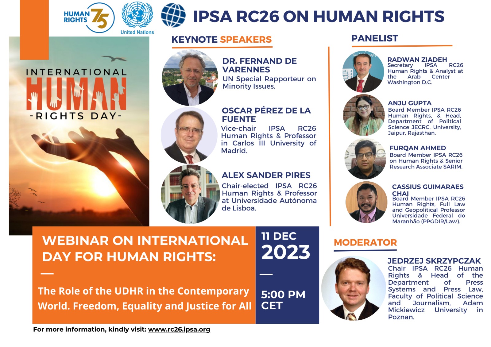 Webinar on International Day of Human Rights | IPSA